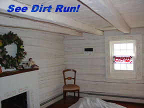 Log Home Interior Stain Sealer Finish Restoration MD VA WV